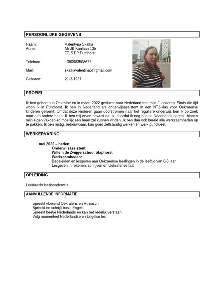 Cv. Valentina Aug 2023 | PDF