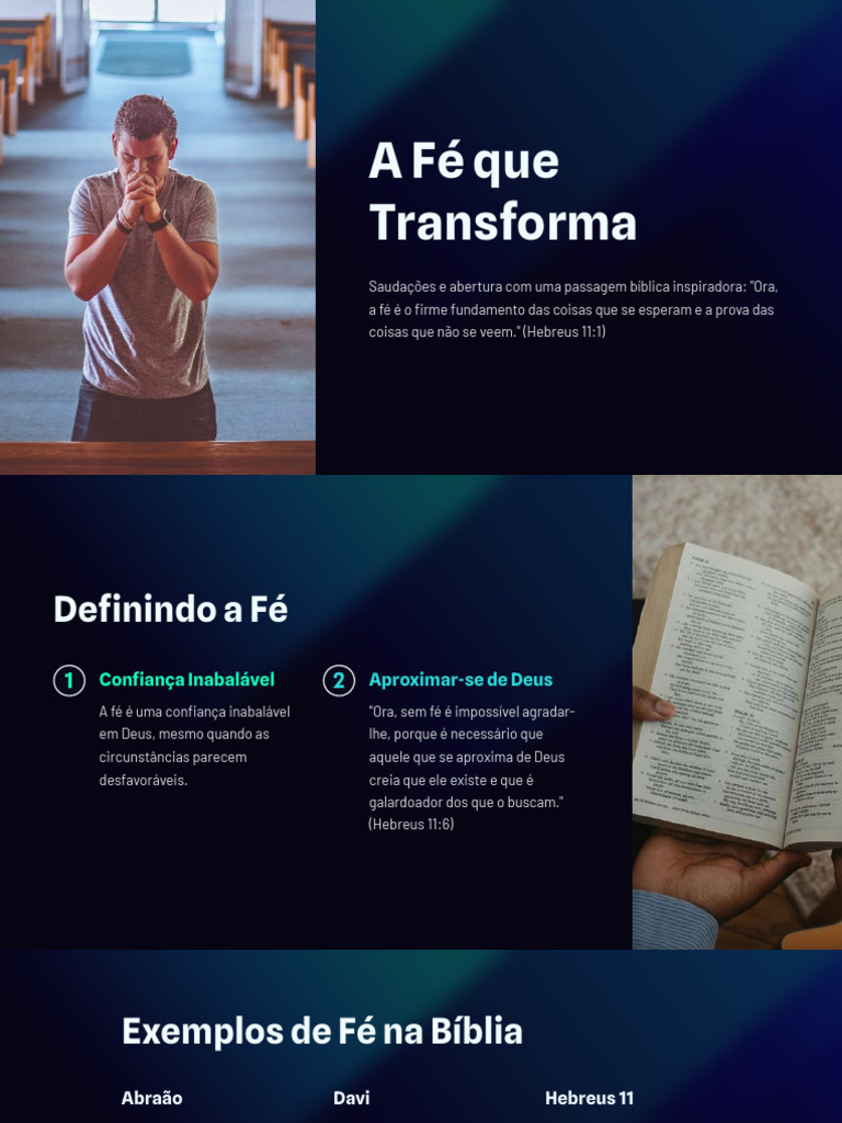 A Fe que Transforma | PDF | Abraão | Fé