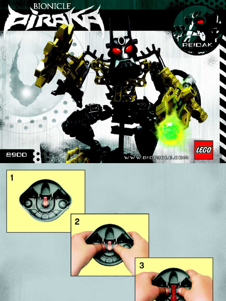 Reidak - Instructions [Piraka] | PDF