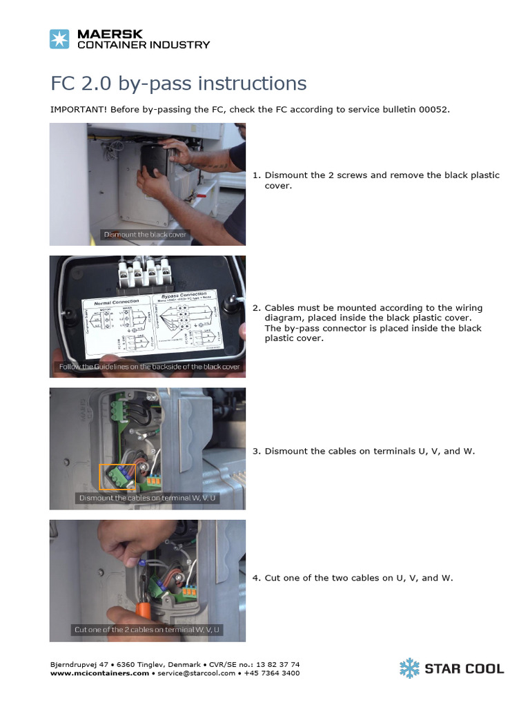 FC 2.0 By-Pass Instructions | PDF | Electrical Connector | Manufactured ...