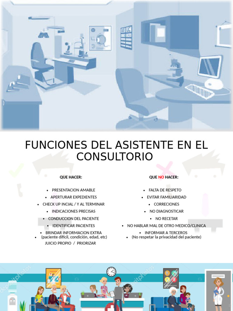 Funciones Del Asistente Medico | PDF | Medicina