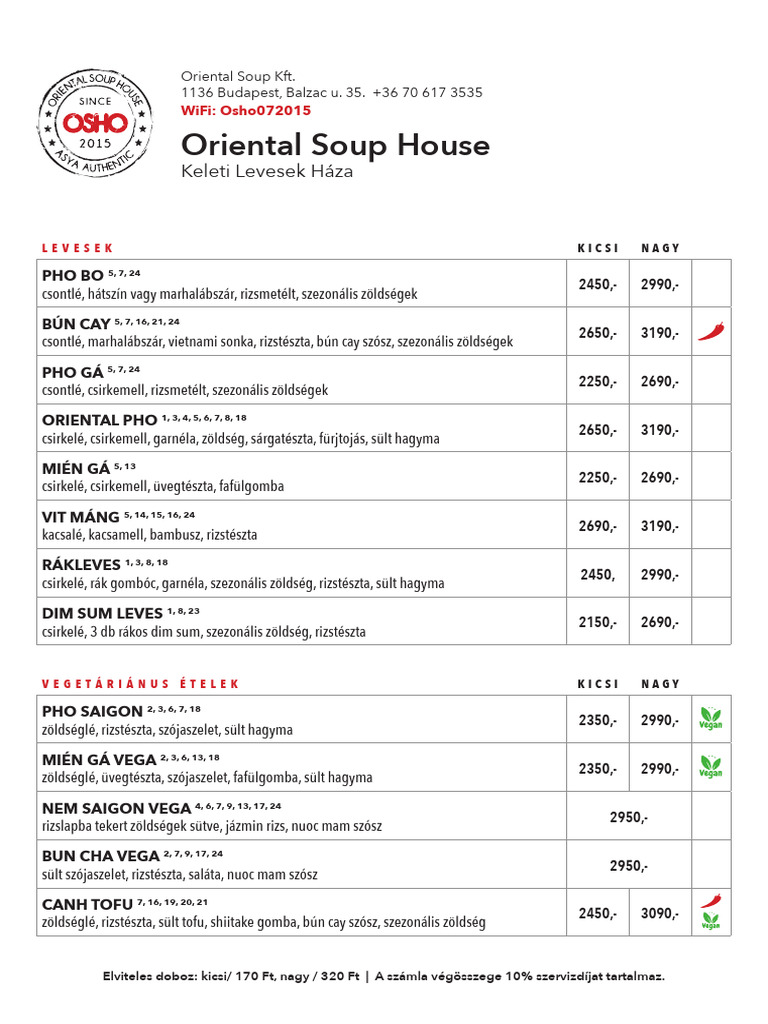 Osho Magyar Menu 2024.06.19 | PDF