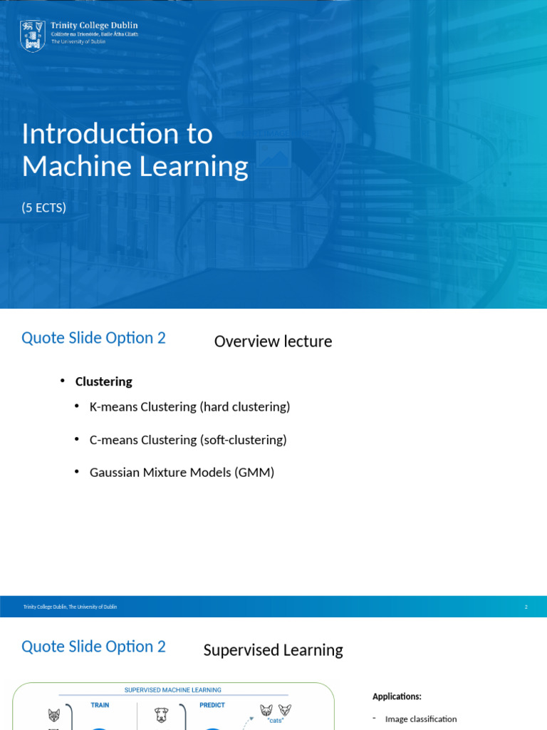 IntroML 8 KmeanClustering | PDF | Cluster Analysis | Machine Learning