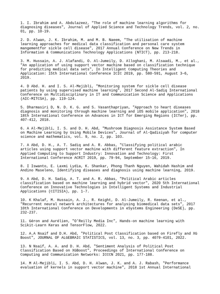 IEEE Xplore Reference Download 2025.1.21.22.9.58 | PDF | Machine Learning | Support Vector Machine