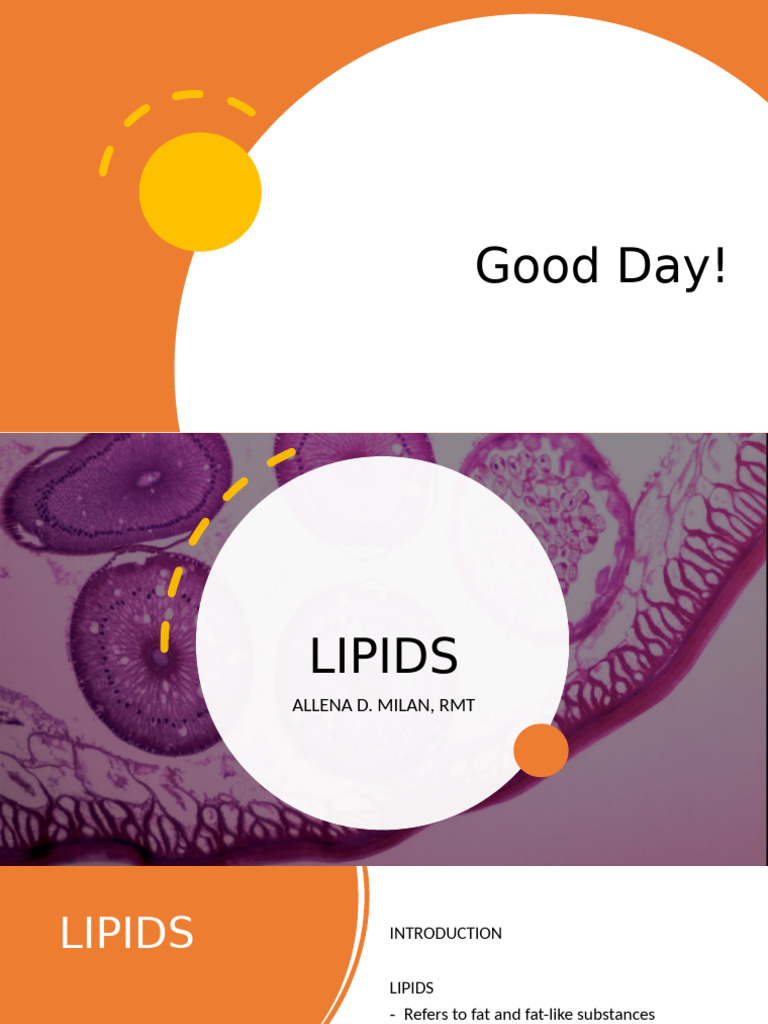 Lipids | PDF | Lipid | Fatty Acid