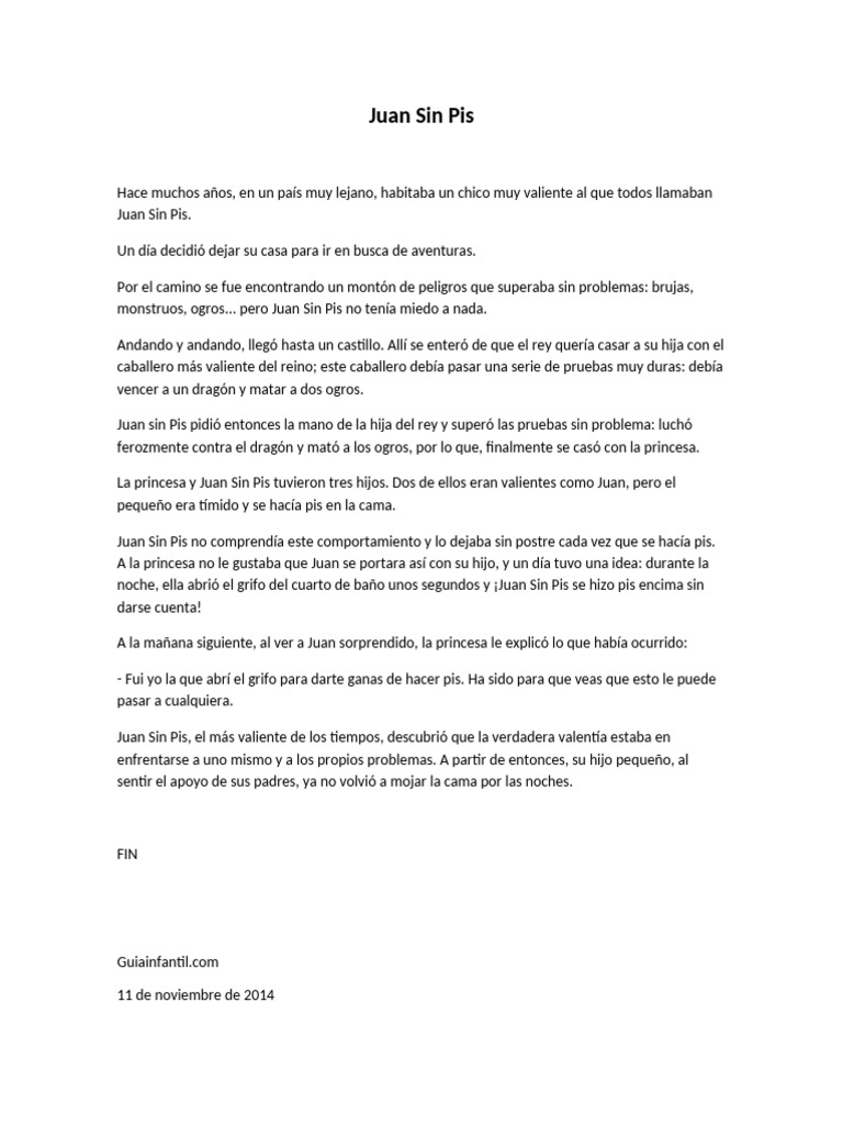 Juan Sin Pis | PDF