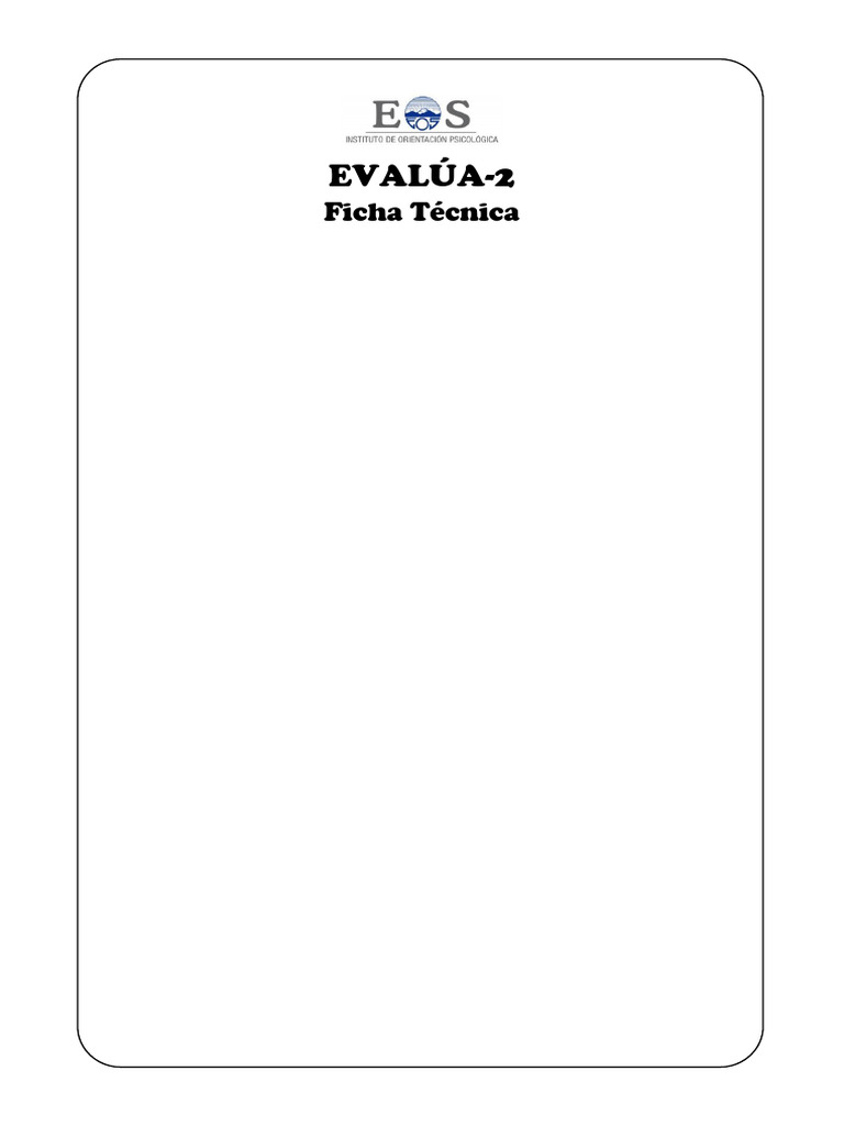 Evalua-2 FT | PDF