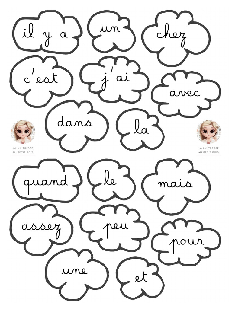 Mots Outils Pop Corn | PDF