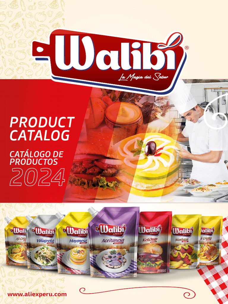 2024 Walibi Catalogo | PDF | Mayonesa | Salsa