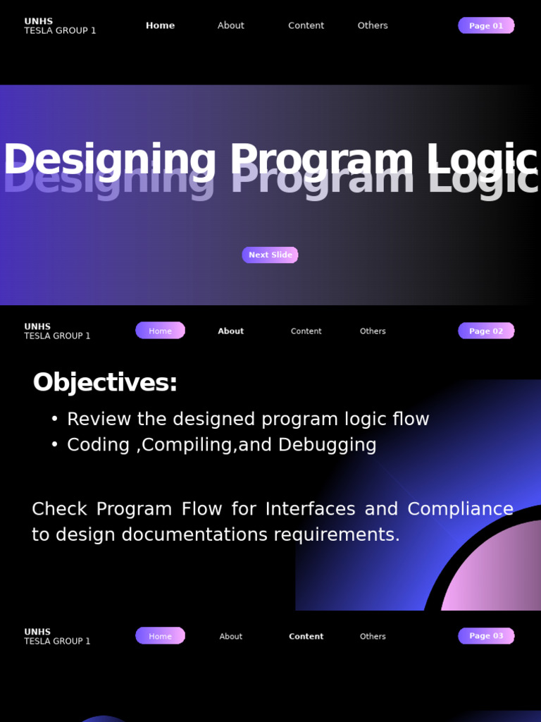 Comprog G1 Designing Program Logic Pdf Computer Programming