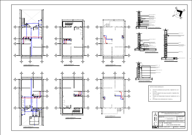 Plano 7 Hidr Color | PDF | Materiales de construcción | Cocina