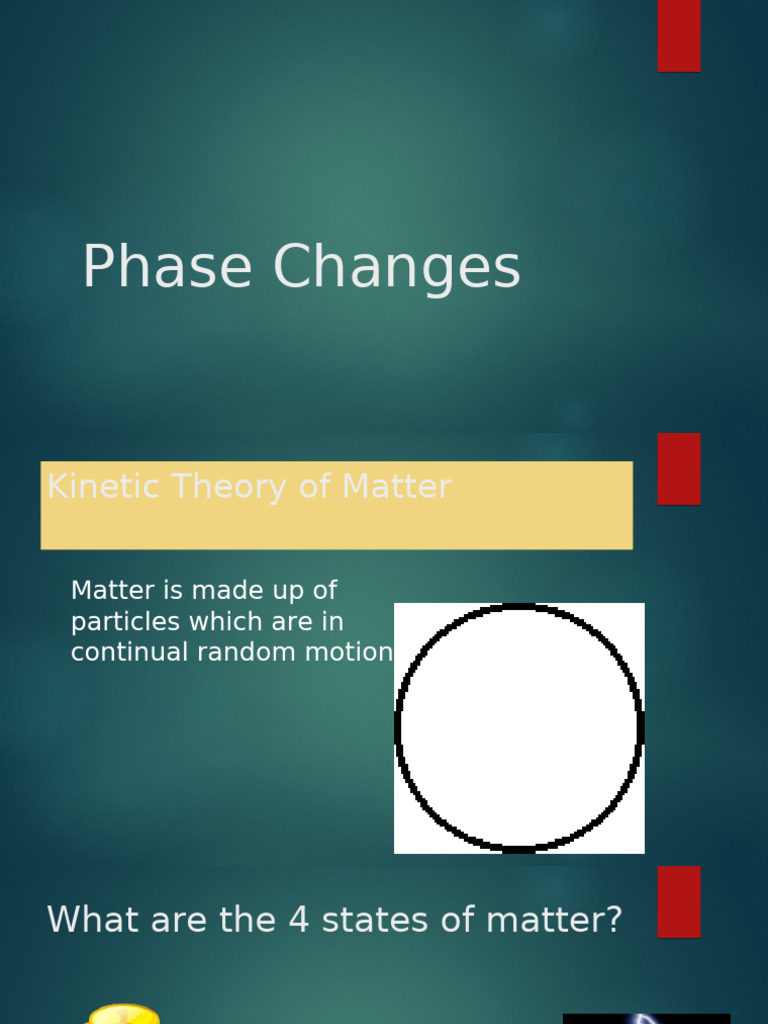 Matter and Phase Changes 2 | PDF | Phase (Matter) | Liquids