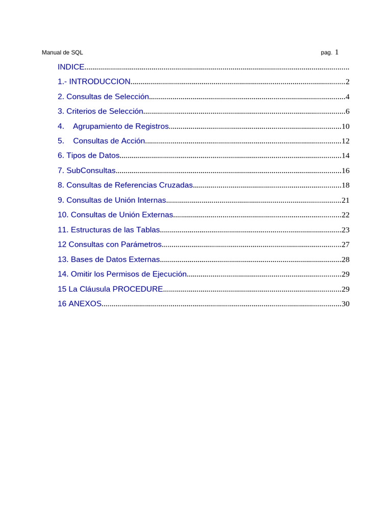manual-de-sql | PDF | SQL | Paradigmas de programación