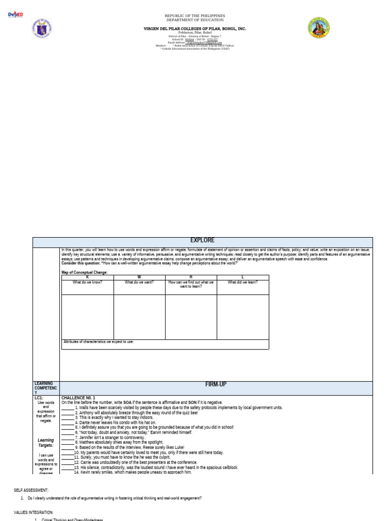 Learning Plan q2 | PDF