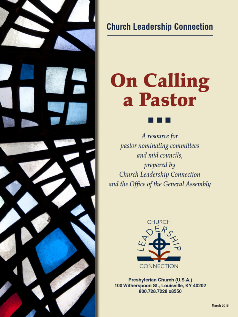 Guide to Calling a New Pastor | PDF | Presbyterianism | Christian ...