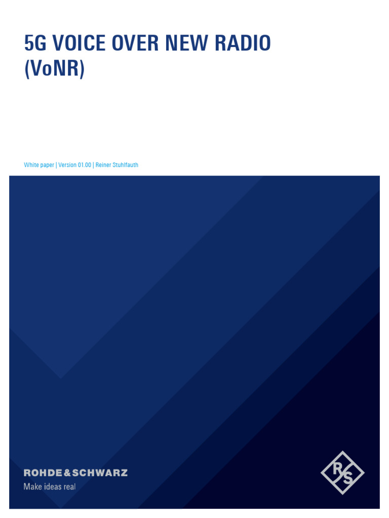 5g Voice Over New Radio 1736160442 | PDF | Ip Multimedia Subsystem ...