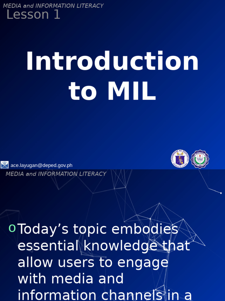 Introduction To MIL (Lec) | PDF | Information Literacy | Information