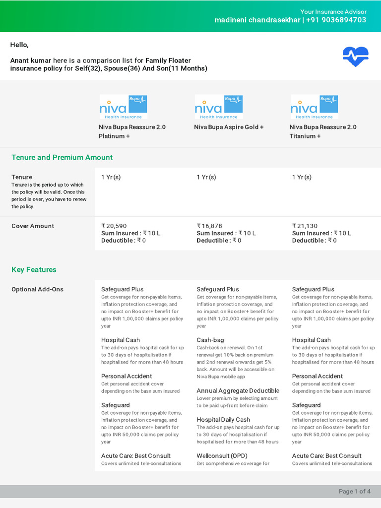 Health Compare | PDF