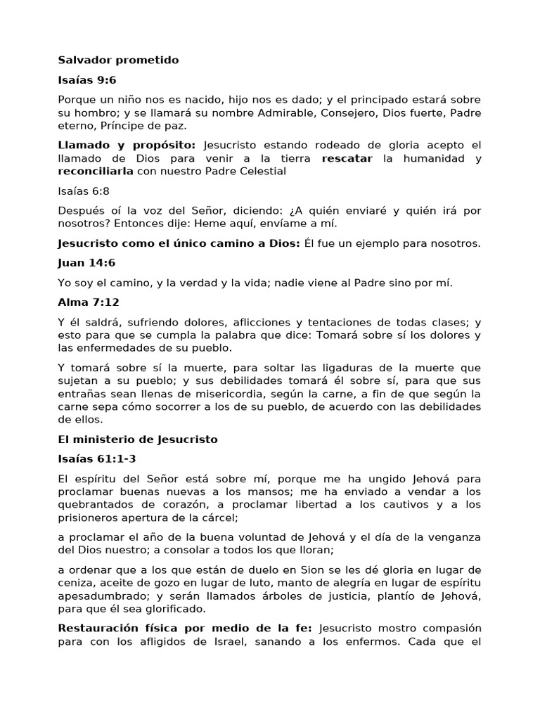 Jesucristo: Llamado y Propósito Divino | PDF | Jesús | Dios