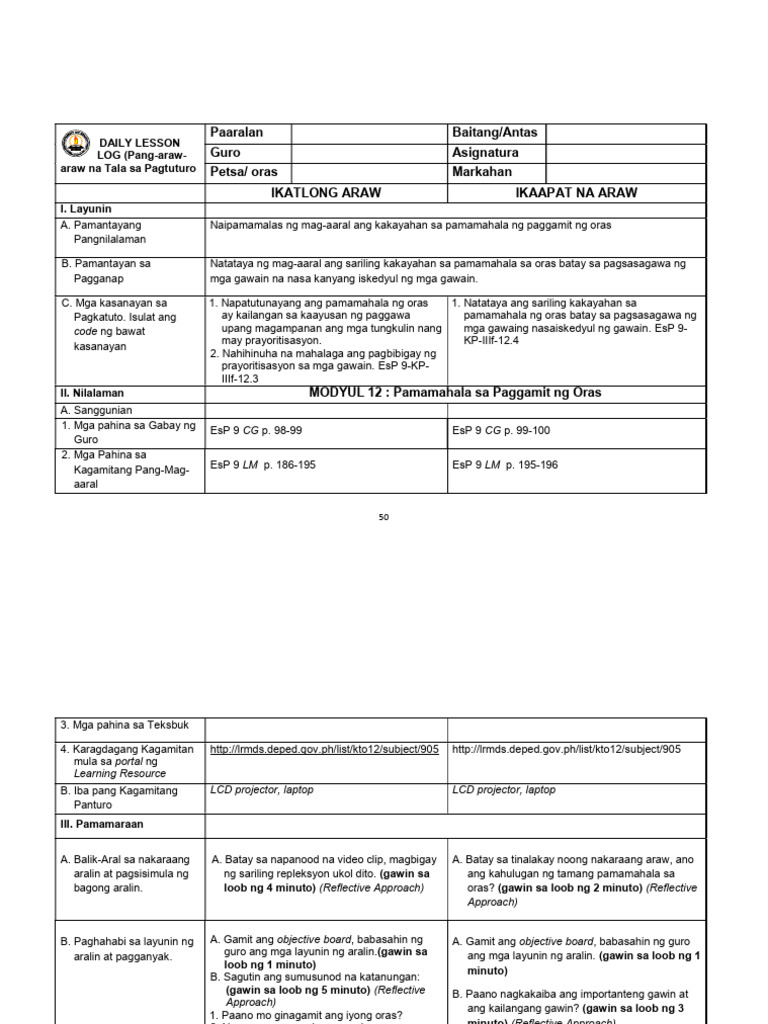Esp 9 Q3 WK 8 | PDF