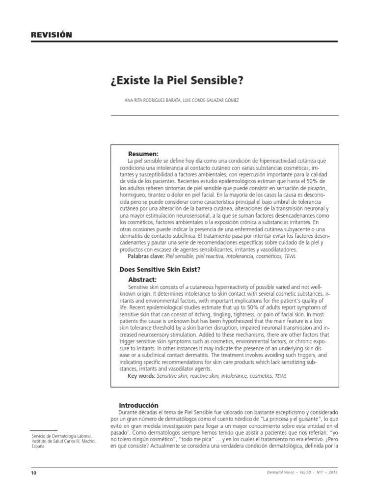 10364-Texto del artÃ­culo-22303-1-10-20160523 | PDF | Piel