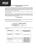 General Competency Test Level 1 | PDF | Question | Test (Assessment)