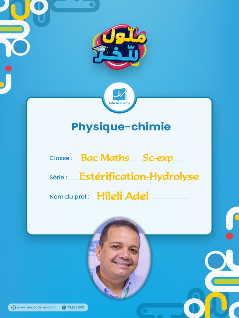 6730dd3abac89 TP Cours Chimie Estérification | PDF