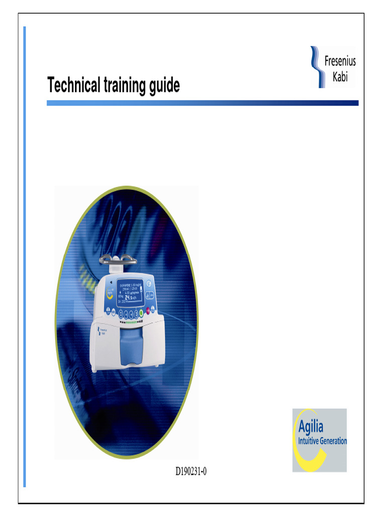 Volumat Agilia Training Guide | PDF | Actuator | Equipment