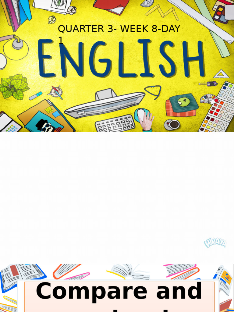 English3 q3 Week7 | PDF | Frog | Fish