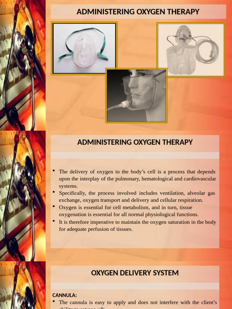 Administering Oxygen Device | PDF | Respiratory Tract | Respiratory System