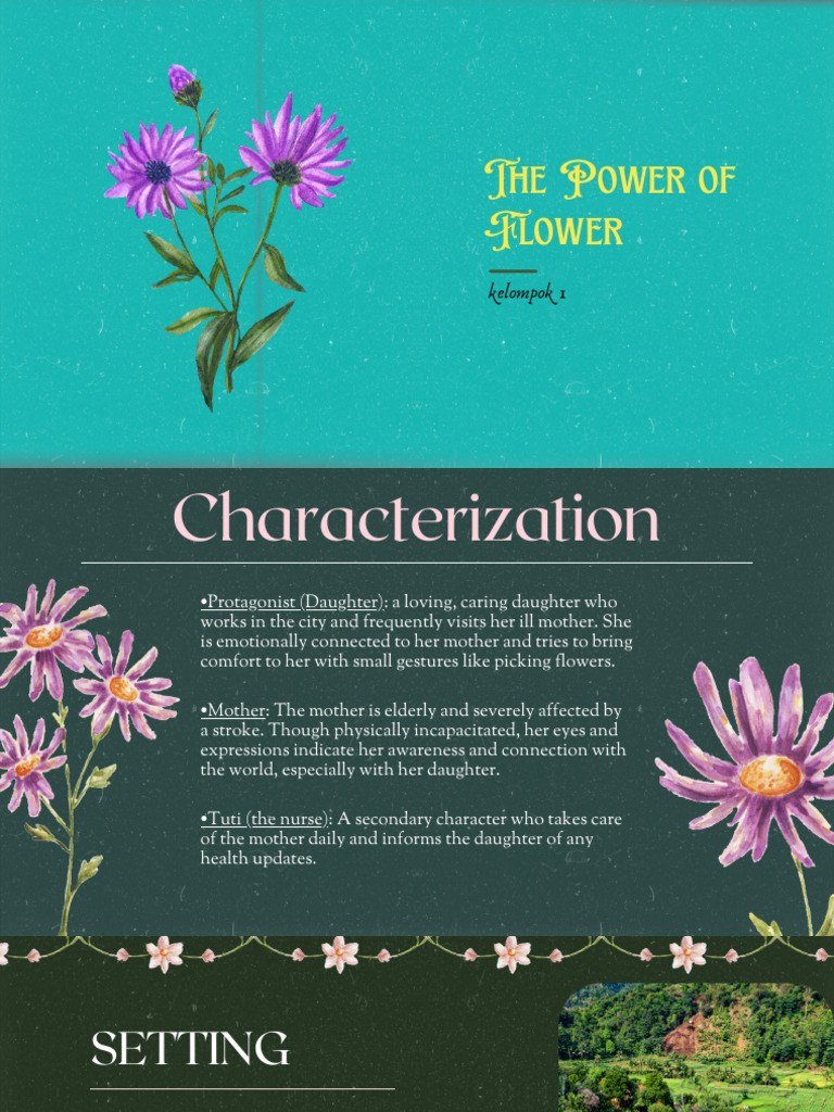 The Power of Flowers in Caregiving | PDF