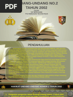 Undang-Undang Kepolisian 2002 | PDF