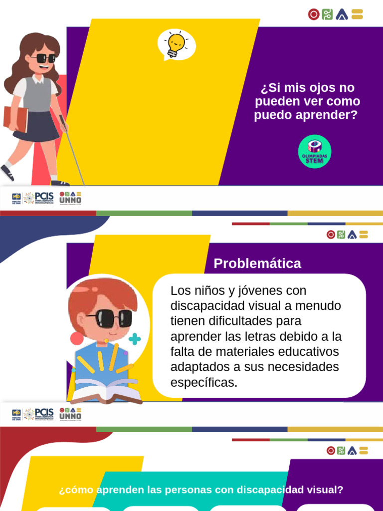 Discapacidad Visual STEM | PDF