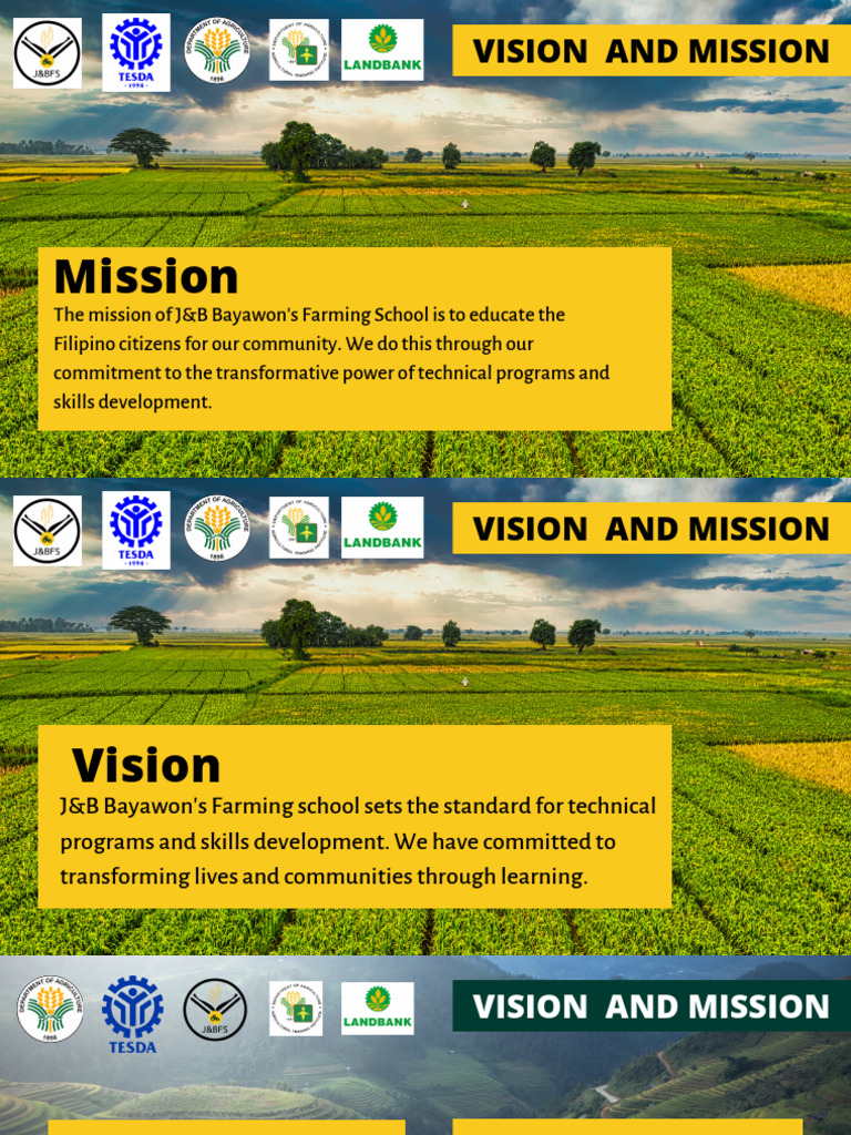 J&B Bayawon Farming School Mission | PDF