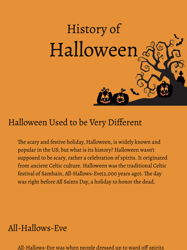 History of Halloween | PDF