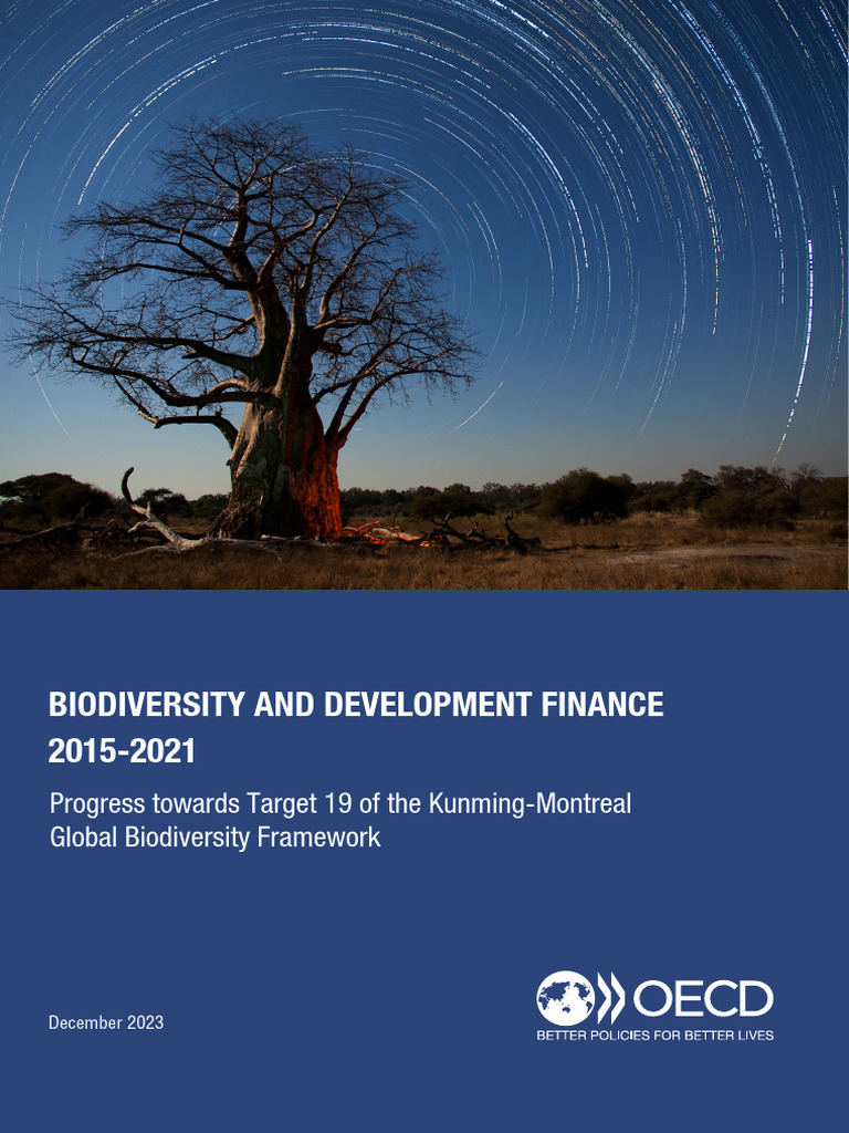 Biodiversity Development Finance Target19 2015 2021 | PDF | Official ...