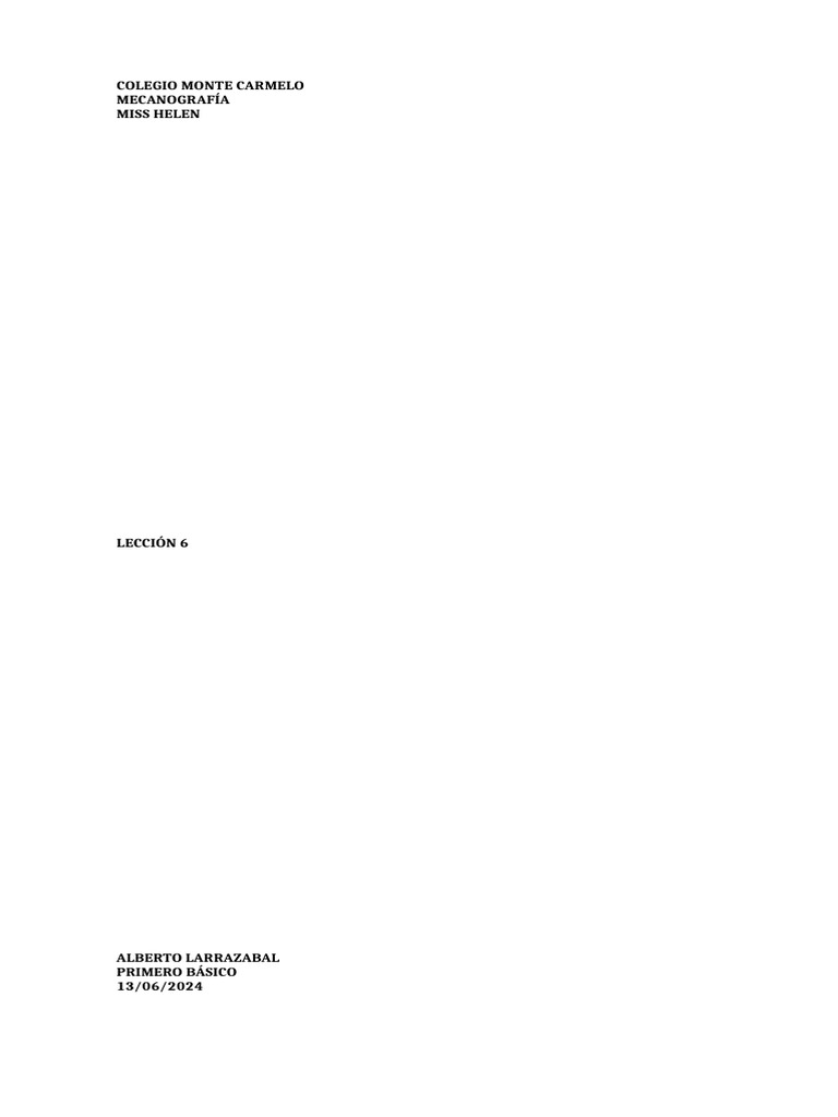 Lección 6 Meca | PDF