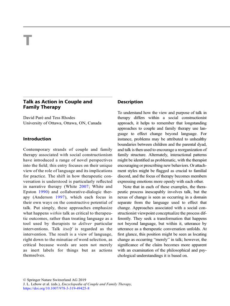 Triangles and Triangulation in Family Sy | PDF | Psychotherapy | Family ...
