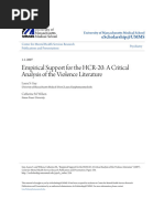 SIVRA-35: Violence Risk Assessment Tool | PDF | Risk | Violence