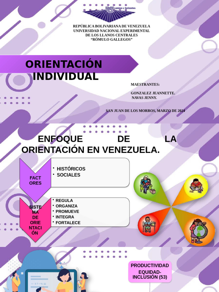 Presentación de Orientacion Individual | PDF | Sicología | Pensamiento