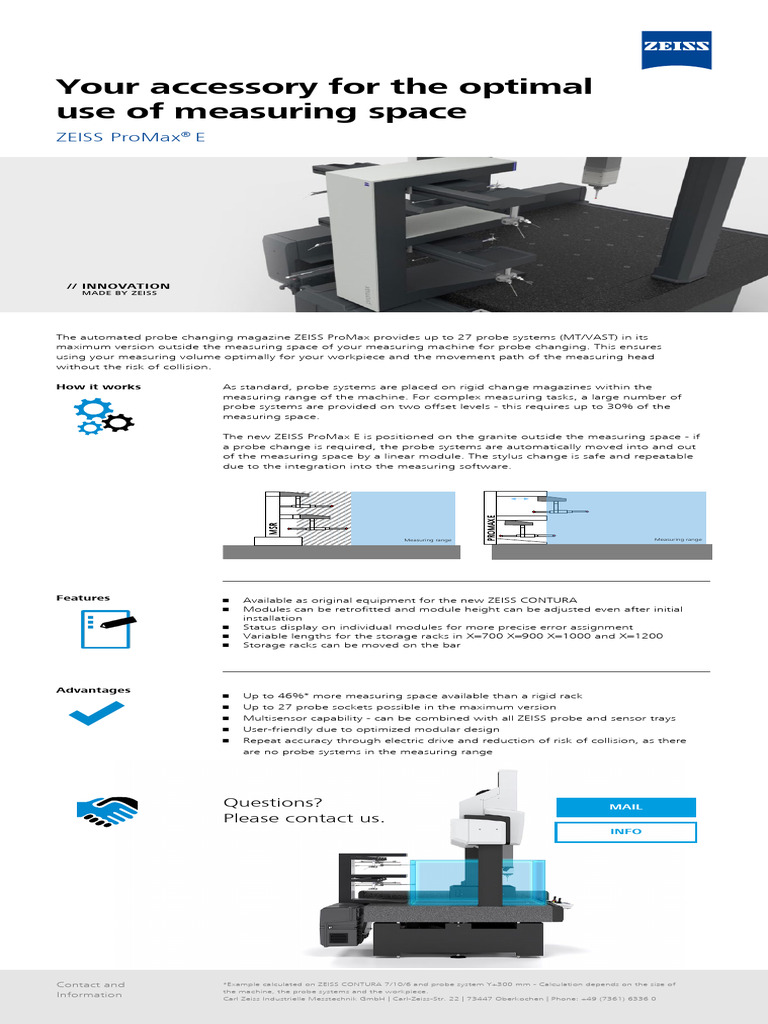 Info Brochure ProMax en PDF | PDF