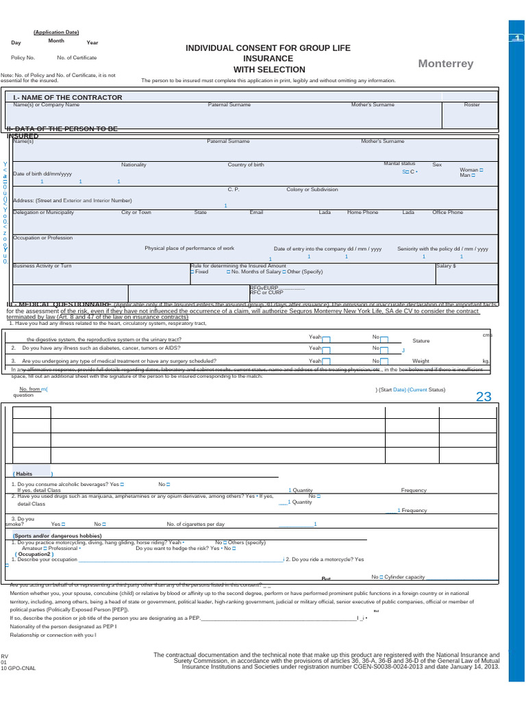 Secure Life Format.pdf | PDF | Insurance | Life Insurance
