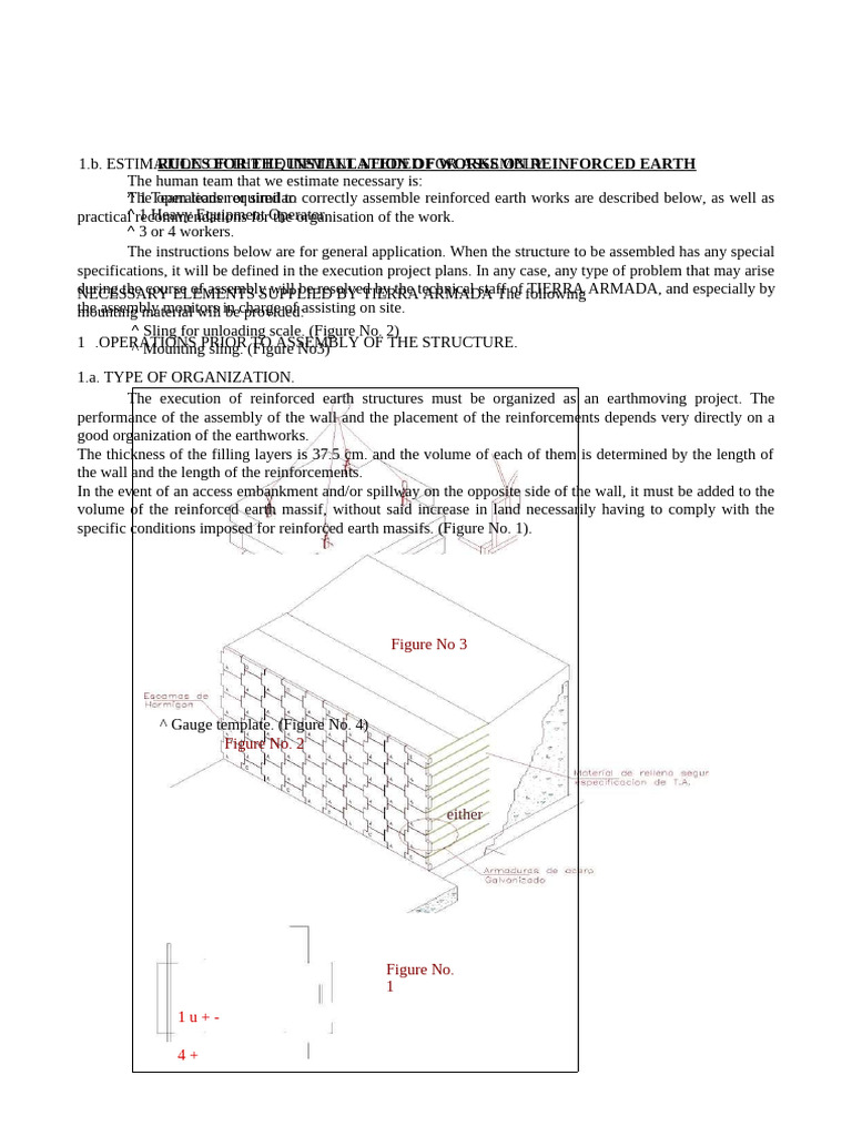 Installation Guidelines for Reinforced Earth | PDF | Soil | Wall