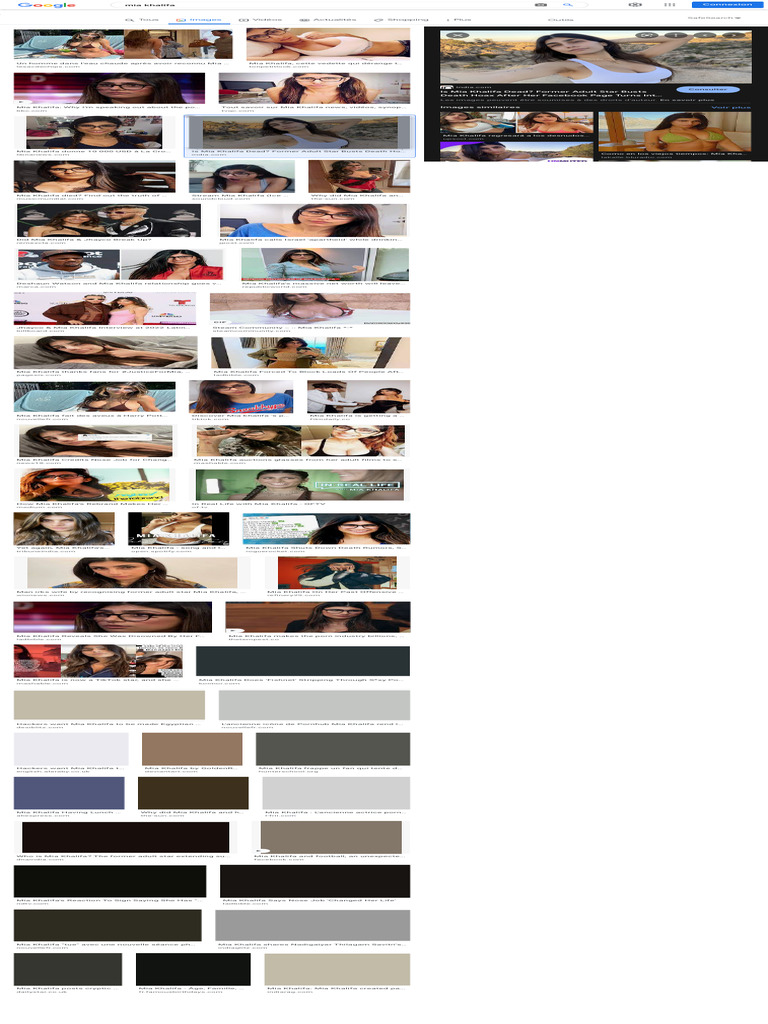 Mia Khalifa - Recherche Google | PDF