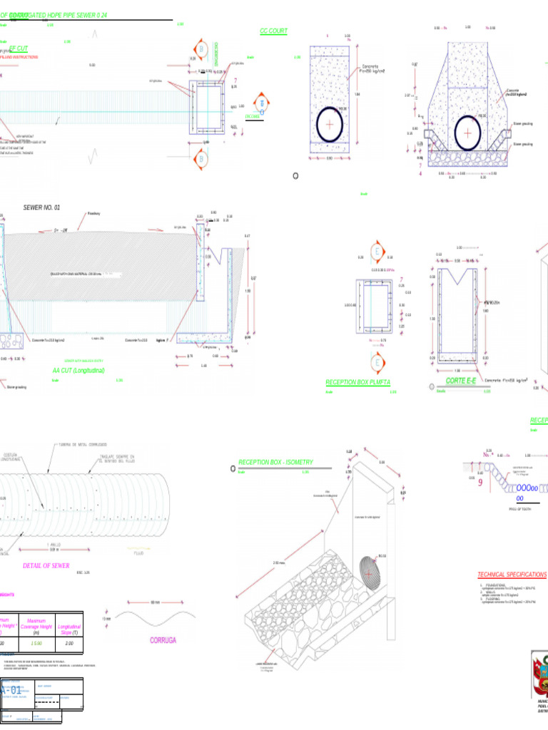 41.00 DRAINAGE PLAN TMC 24-Layout2 | PDF | Mechanical Engineering | Hydraulic Engineering