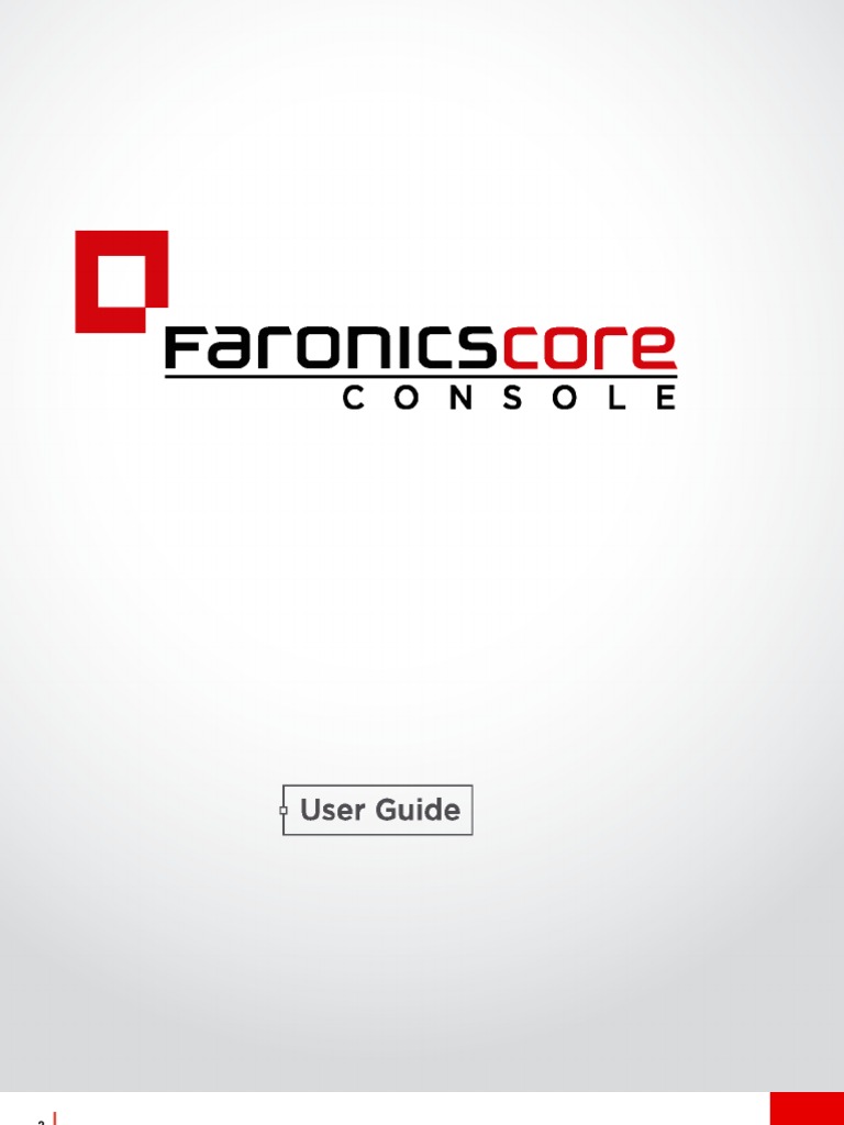 Faronics Core Console Manual | PDF | Command Line Interface | Internet ...