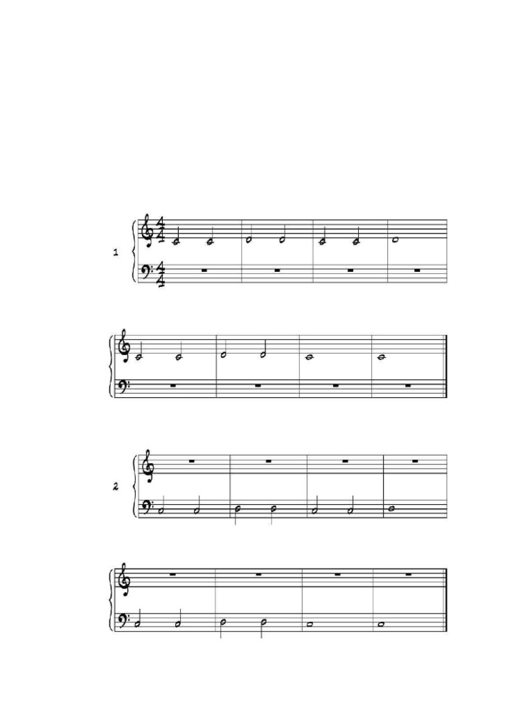 Sight Reading Practice Material | PDF