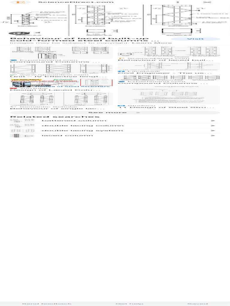 Drawing of Lacing Bar With Projection - Google Search | PDF