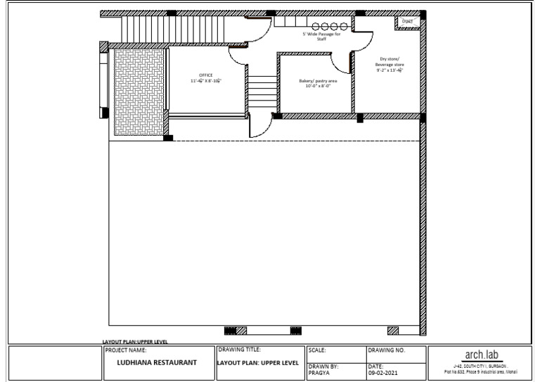 Layout Plan - Upper Level | PDF
