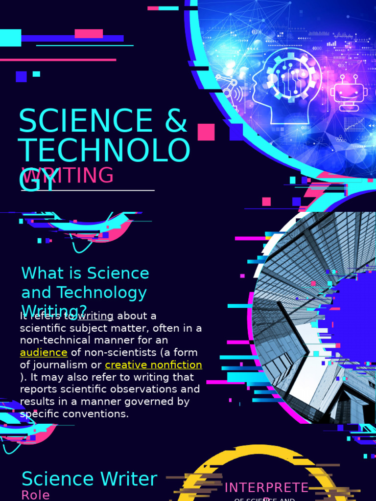 Science Technology Writing | PDF | Vacuum Cleaner | Science